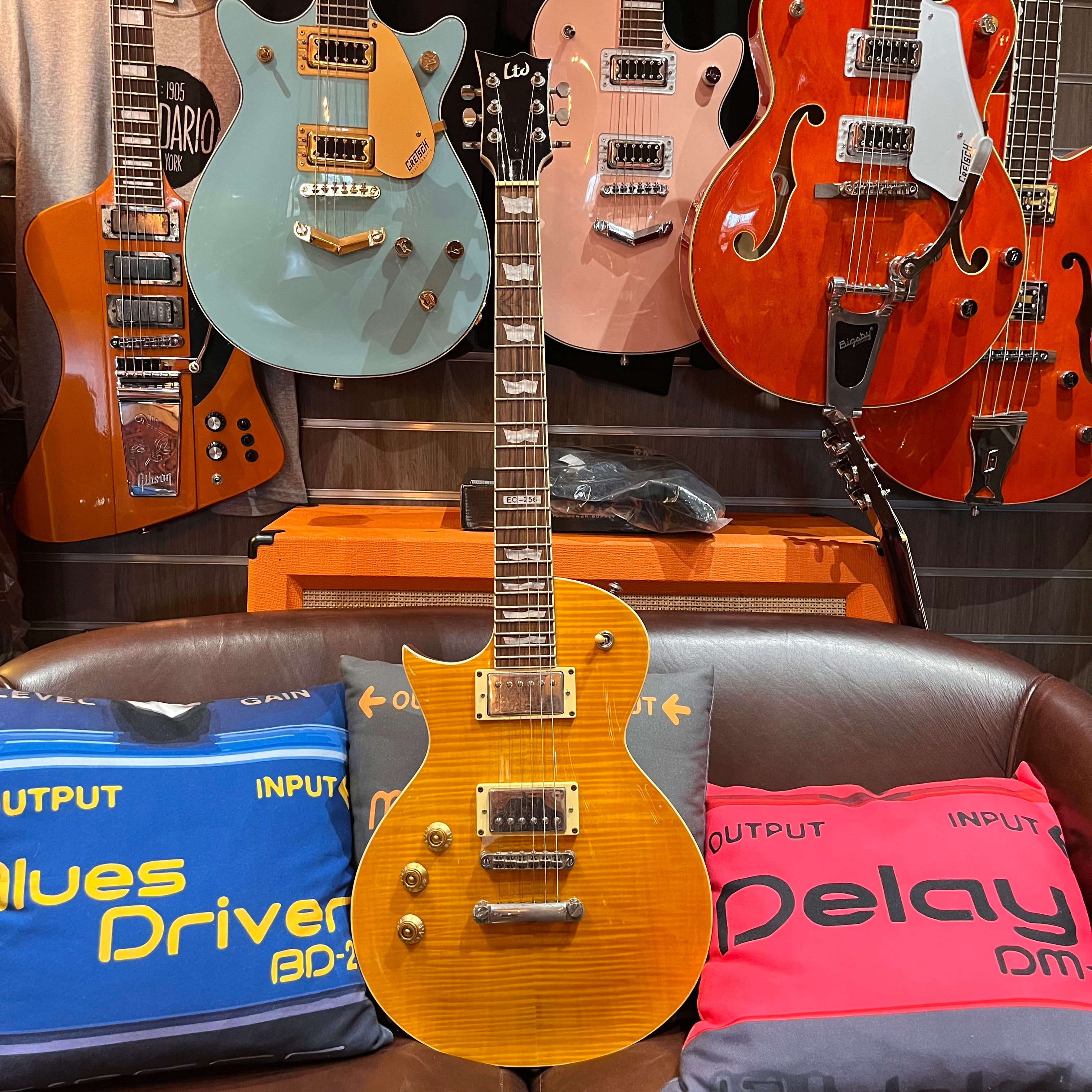 ESP LTD EC-256 'Lemon Drop' LH (Left Handed) | Thingz That Make Noize